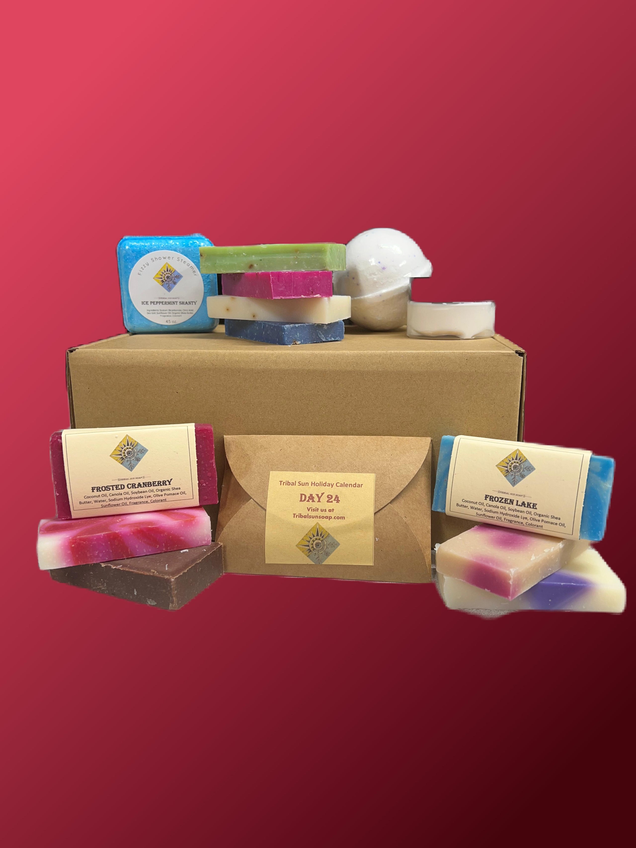 CB Large Holiday Countdown Calendar Soaps | Tribal Sun Products ...